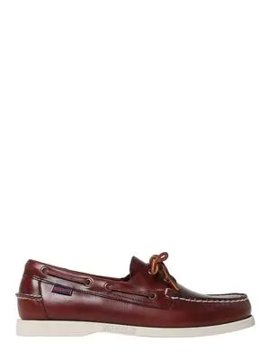 SEBAGO Sebago Portland Waxed Leather Boat Loafers Dark
