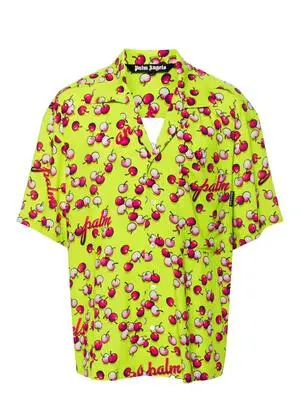 PALM ANGELS Cherry-print Shirt