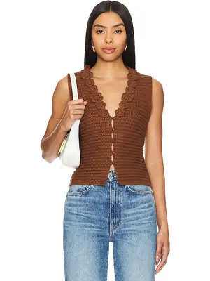 Tularosa Callia Vest - Brown