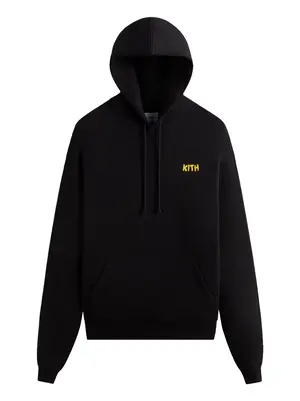 Kith For Mickey & Friends Family Portrait Vintage Hoodie - Black