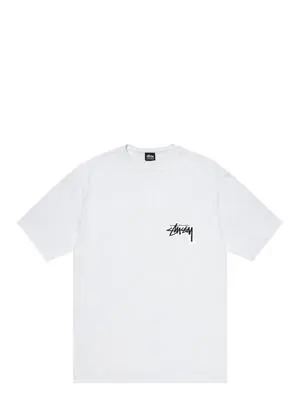 StÜssy Dog Collage Tee - White
