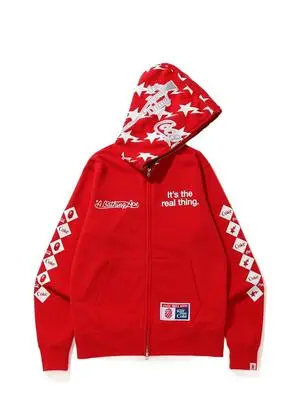 A BATHING APE X Coca Cola Full Zip Hoodie - Red