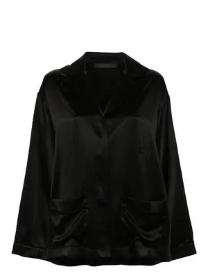 Max Mara Vasaio V-neck Shirt - Black