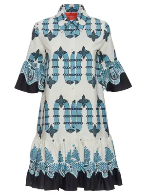 LA DOUBLEJ La DoubleJ Choux Sirocco Print Shirtdress