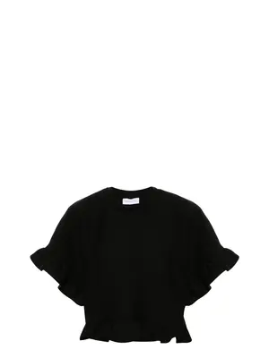 IOANA CIOLACU Peony Sweatshirt - Black