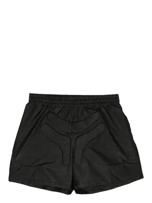 WALTER VAN BEIRENDONCK Space Logo Track Shorts - Black