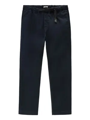 Woolrich Belted Straight-leg Trousers - Blue