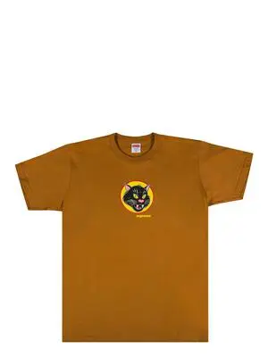 Supreme Black Cat Tee 'burnt - Orange