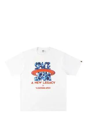 A BATHING APE X Space Jam Tee #1 - White