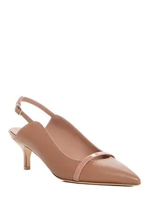 MALONE SOULIERS Marion Slingback Pumps - Nappa/pate