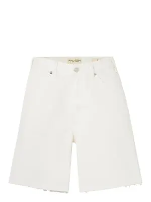 NILI LOTAN Russel Denim Shorts - Off-white