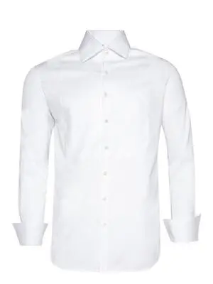 BODE Bib Tuxedo Shirt - White