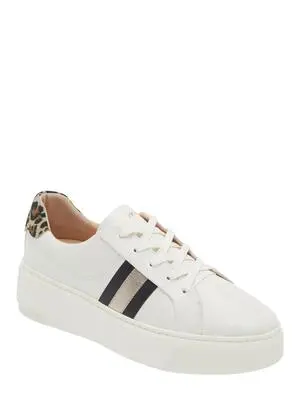 FRANKIE4 FRANKIE4 Riley Platform Sneakers White/leopard Print