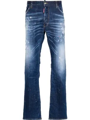 Dsquared2 Plantation Slim-fit Jeans - Blue