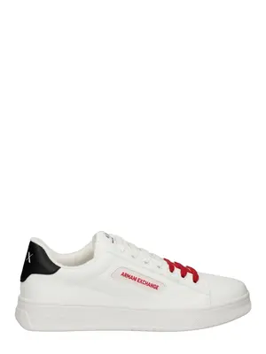 Armani Exchange Lace-up Sneakers - White