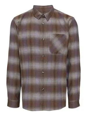A.P.C. Checked Cotton Shirt
