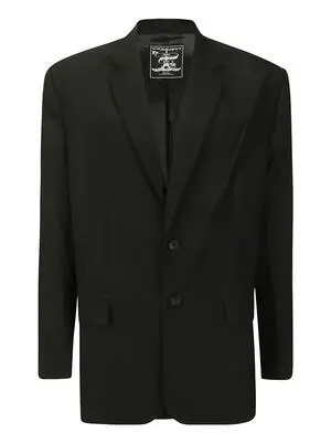 Y/project Notched Lapels Blazer - Black