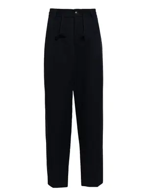 BOSS Tapered-leg Trousers - Blue