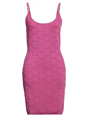 Versace Mini Bodycon Dress - Magenta