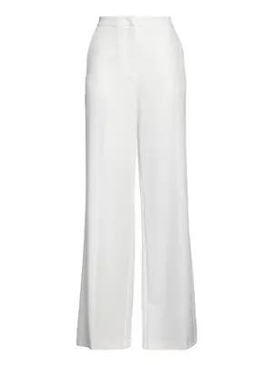 Pinko Wide Leg Trousers - White