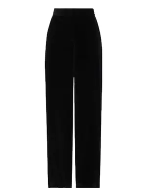MSGM Cotton Velvet Pants - Black