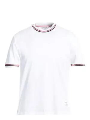 Thom Browne T-shirt Size Cotton, Elastane - White