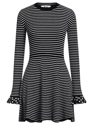 MSGM Mini Circle Dress - Black
