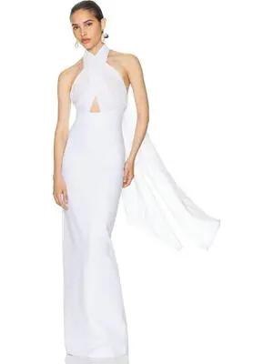 HELSA The Amber Dress - White