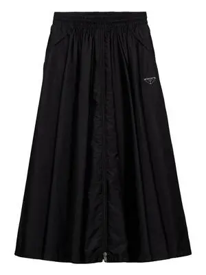 Prada Full Light Re-nylon Skirt - Black