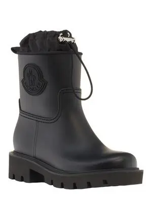 Moncler Moncler Kickstream Rain Boots Black