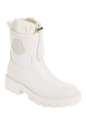 Moncler Moncler Kickstream Rain Boots White