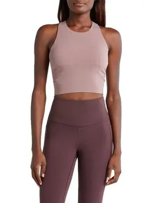 RHONE Revive Longline Bra Mauve