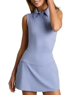 RHONE Rhone Course To Court Sleeveless Polo Hydrangea Blue