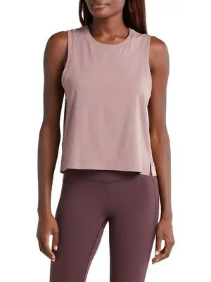 RHONE Rhone Serene Crop Tank Top Mauve