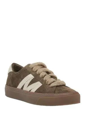 Moncler Moncler Monaco Low-Top Sneakers Urban Olive Green