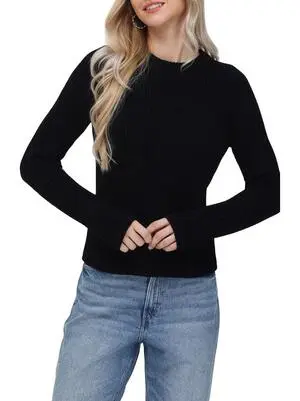 525 America 525 Jane Cotton Crewneck Sweater - Black