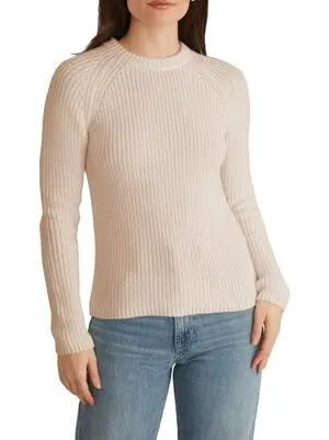 525 America 525 Jane Cotton Crewneck Sweater - Wheat