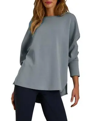 RHONE Relaxed Fit Pullover Sweatshirt - Deep Sage Gray
