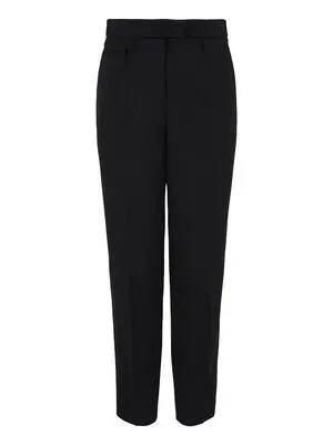 Giorgio Armani Straight Trousers - Black