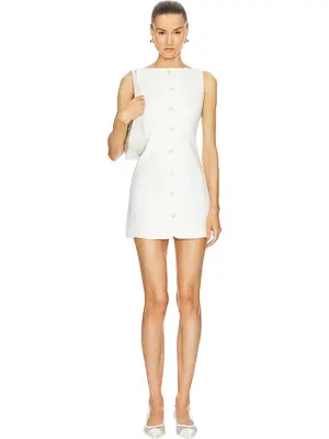 L'academie By Marianna Leona Mini Dress - Ivory