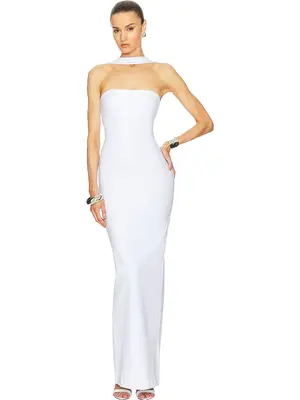 Helsa Jazzlyn Maxi Knit Dress In Ivory | Editorialist