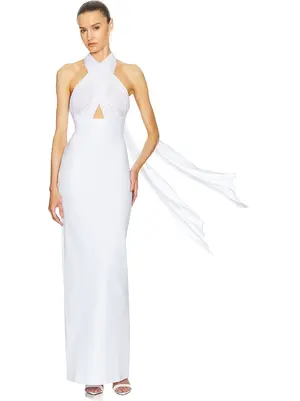 HELSA The Amber Dress - White
