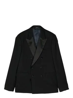 Paul Smith Double-breasted Blazer - Black