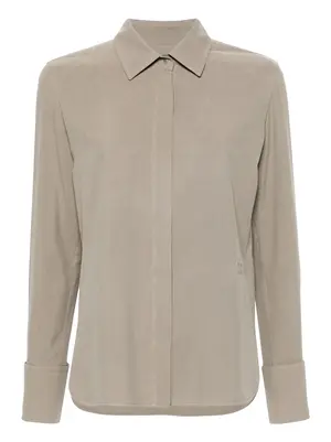 Max Mara Candia Silk Shirt - Neutrals
