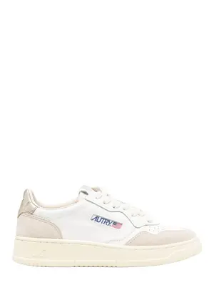 AUTRY Medalist Leather Sneakers - White