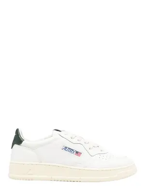 AUTRY Medalist Leather Sneakers - White