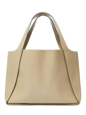 Stella McCartney Logo Tote Bag Bamboo