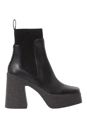Stella McCartney Skyla Heeled Ankle Boots - Black