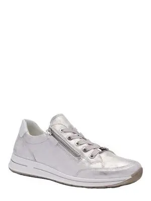 ARA Oleanna Zip Sneaker - Dusty/white