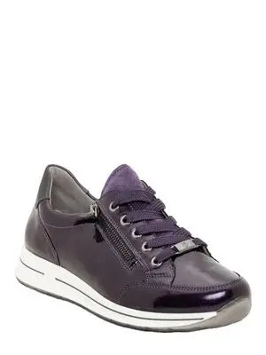 ARA Ara Oleanna Zip Sneaker Purple